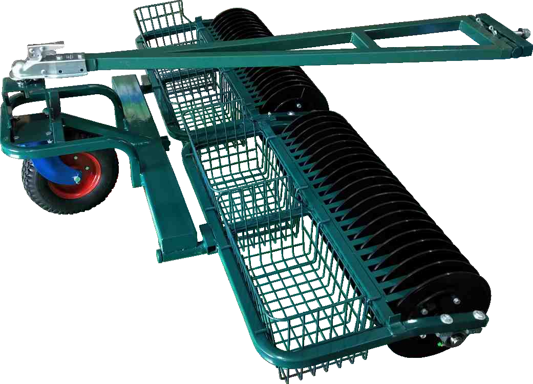 Two Gang Ball Picker - Mingxin Turf